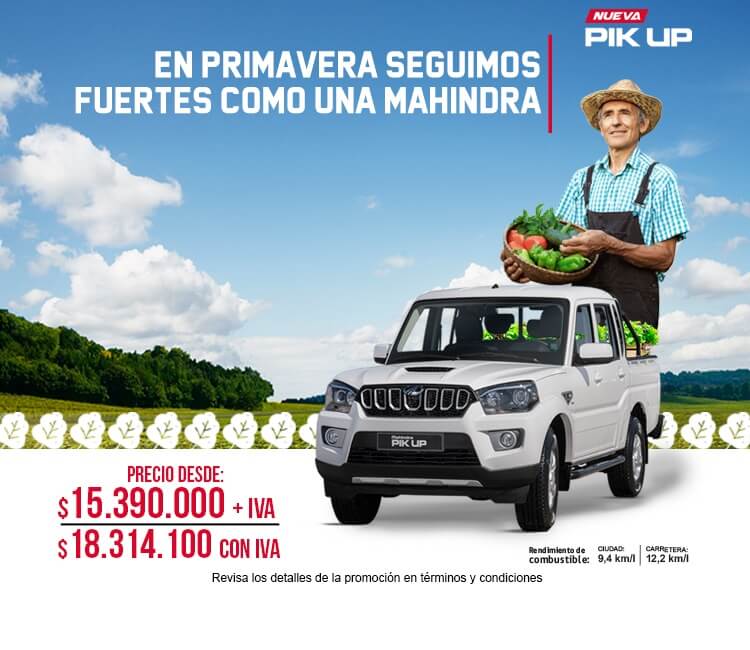 Venta de Camionetas, SUV, Pick Up | Mahindra Chile